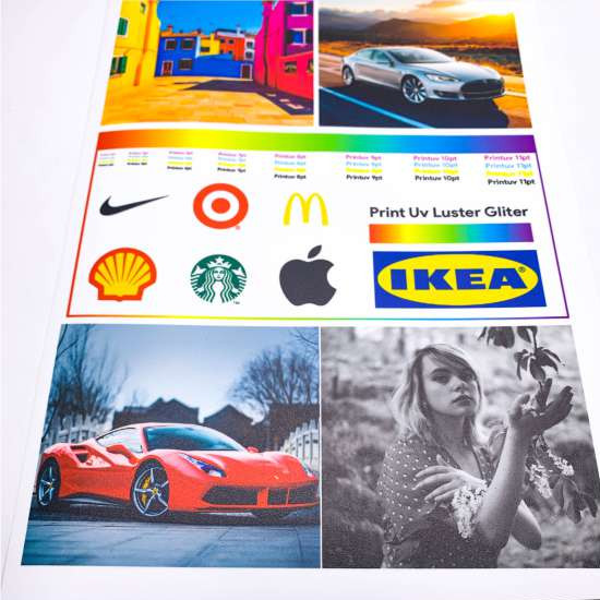 Print UV Luster Glitter